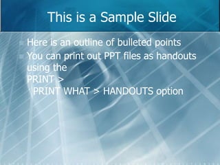 Samplepptx | PPT