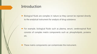 Sample preparation techniques for biological sample | PPTX