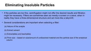 Sample preparation techniques of solid dosage forms | PPT