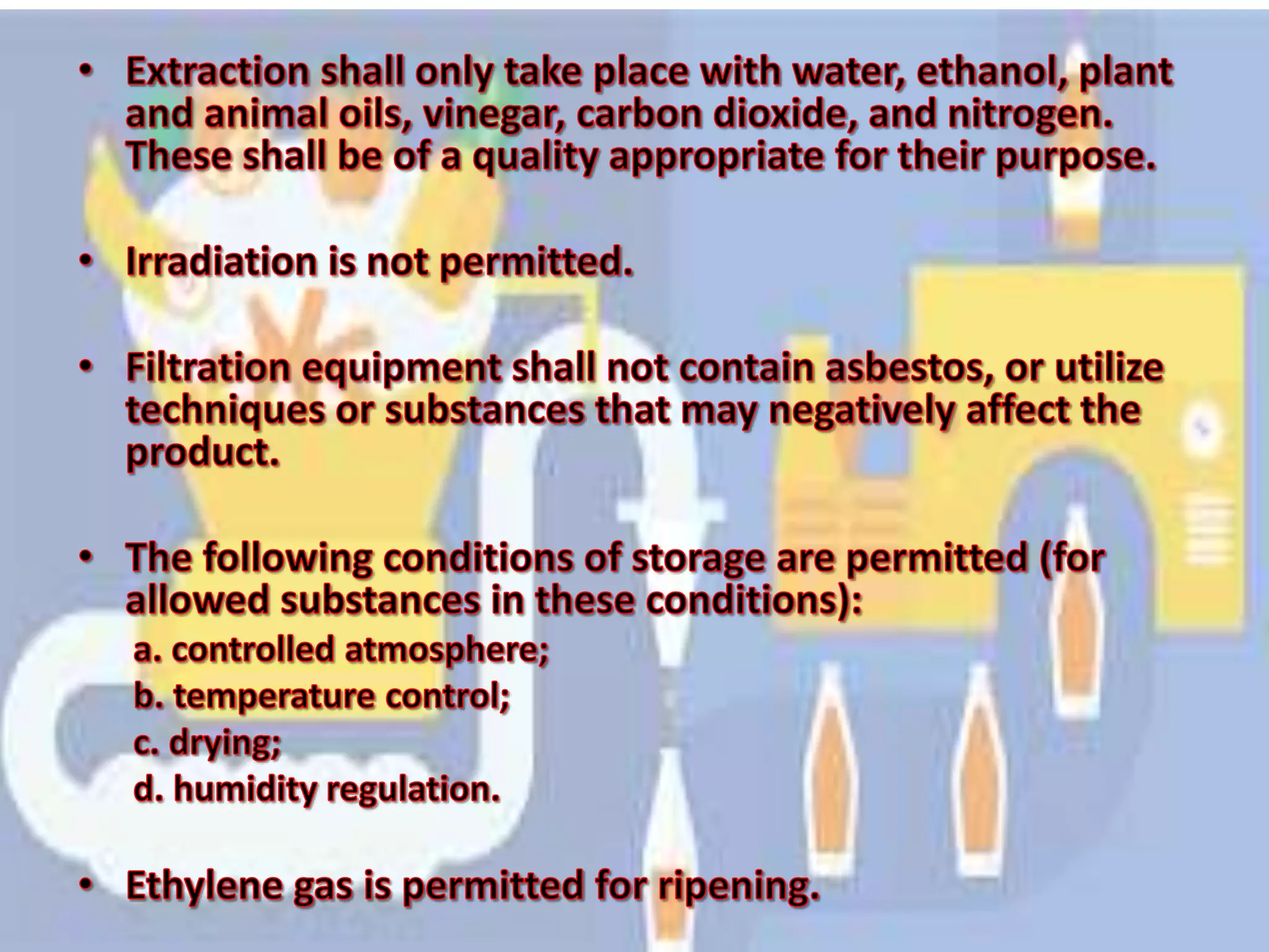 ORGANIC PROCESSING AND HANDLING EXPLAINED SIMPLE | PPTX