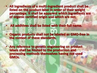 ORGANIC PROCESSING AND HANDLING EXPLAINED SIMPLE | PPTX