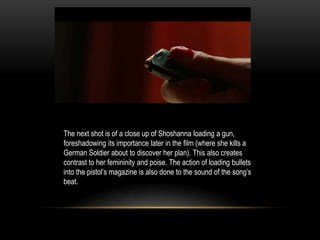 Sample presentaion prep inglorious basterds | PPTX