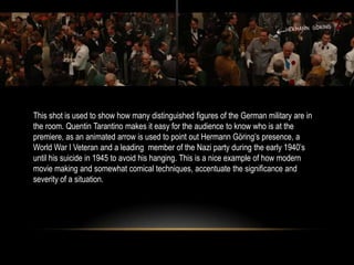 Sample presentaion prep inglorious basterds | PPT