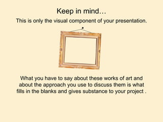 Sample ART 110 presentation | PPT