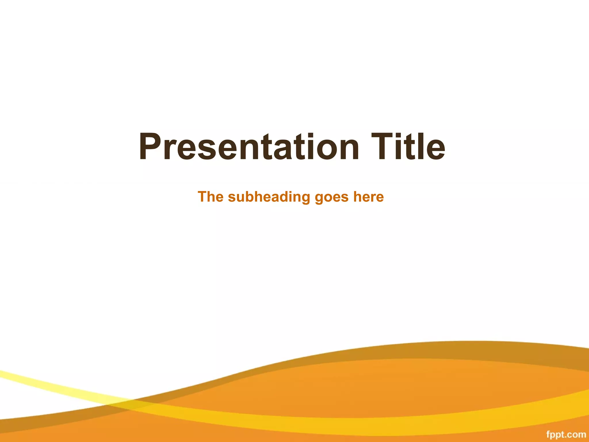 Sample presentation | PPT