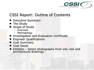Cost Segregation Presentation | PPT