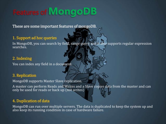 MongoDB presentation | PPTX | Databases | Computer Software and Applications