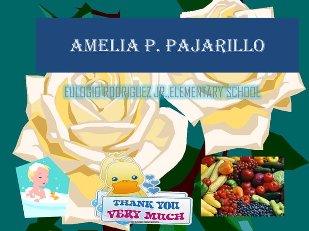 Sample presentation amelia | PPTX