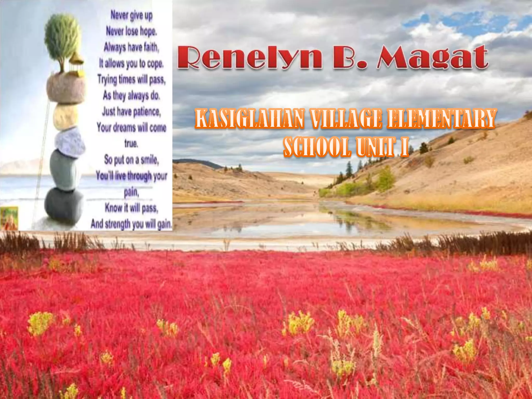 Sample presentation renelyn | PPTX