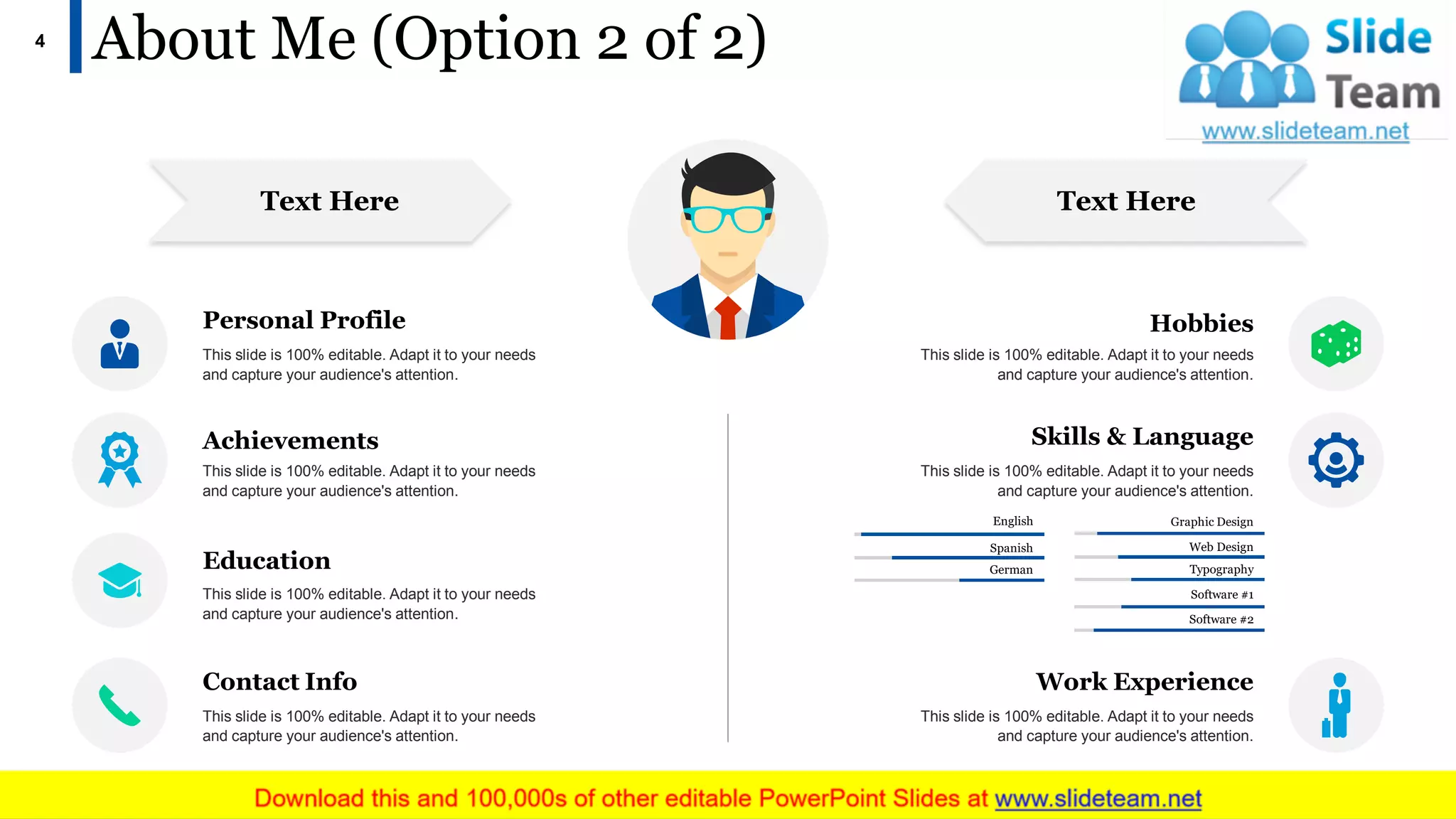 Sample Presentation About Myself Interview PPT PowerPoint Presentation ...