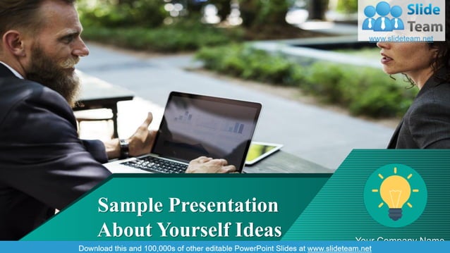 Sample Presentation About Yourself Ideas PowerPoint Presentation Slides ...