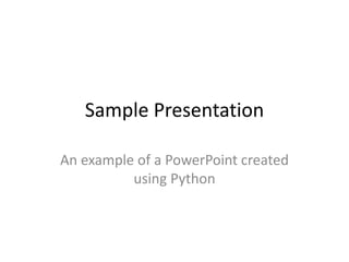 sample_presentation_full and this ppt is totally useless | PPT