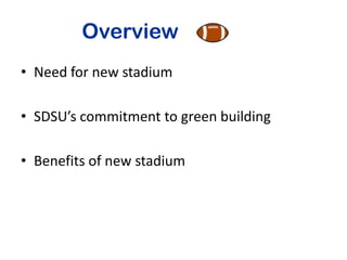 Stadium Report Presentation | PPT