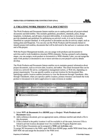 Primeavera Detailed Notes | PDF