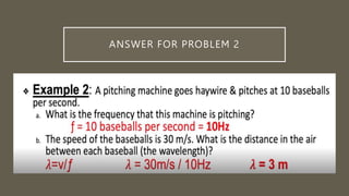 Sample problems for wavelength.pptx