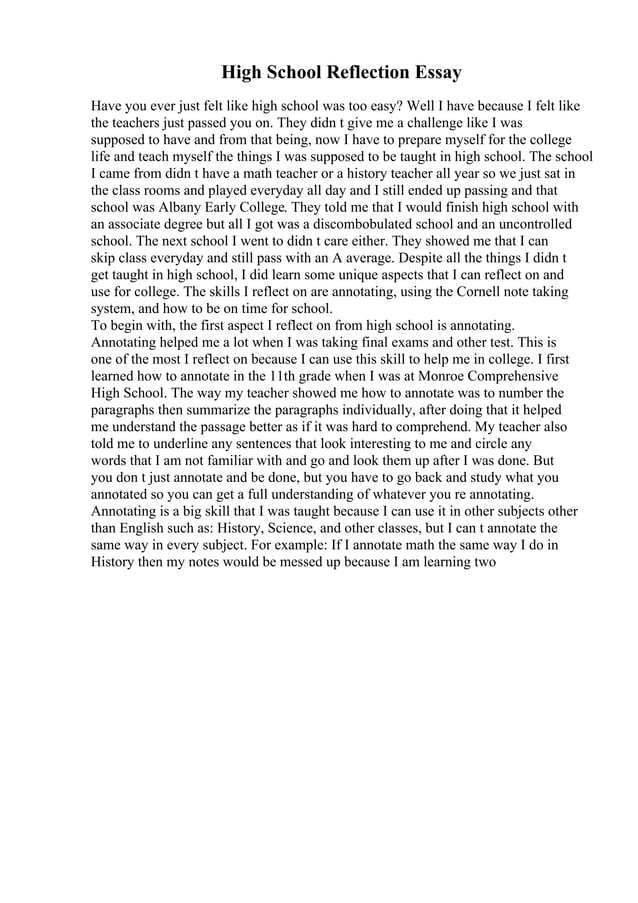 Sample Problem Solution Essay | PDF