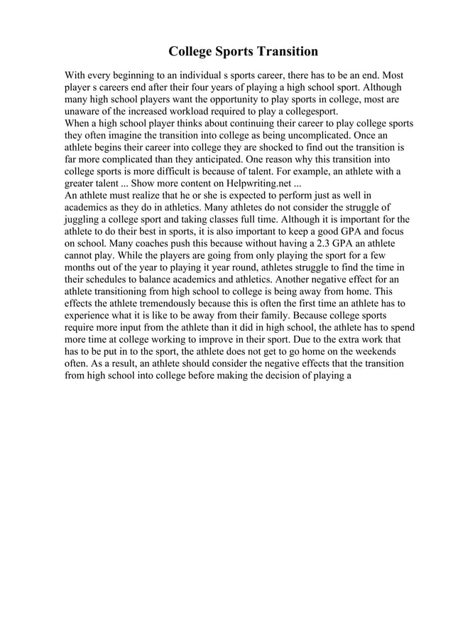 Sample Problem Solution Essay | PDF