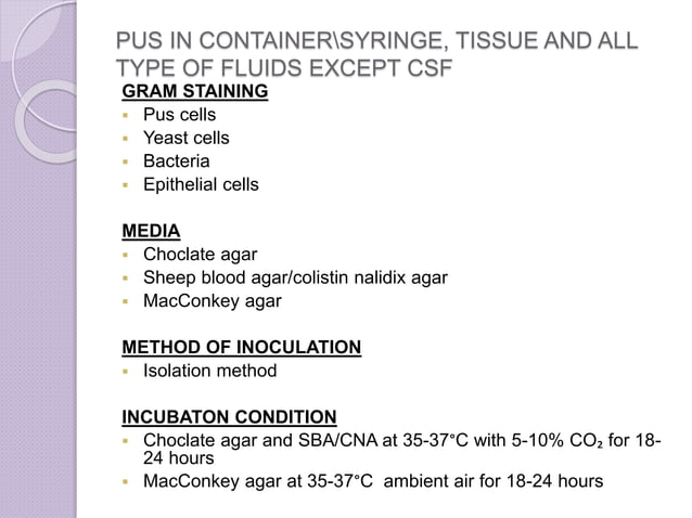 Microbiologica Samples processing | PPTX | Chemistry | Science