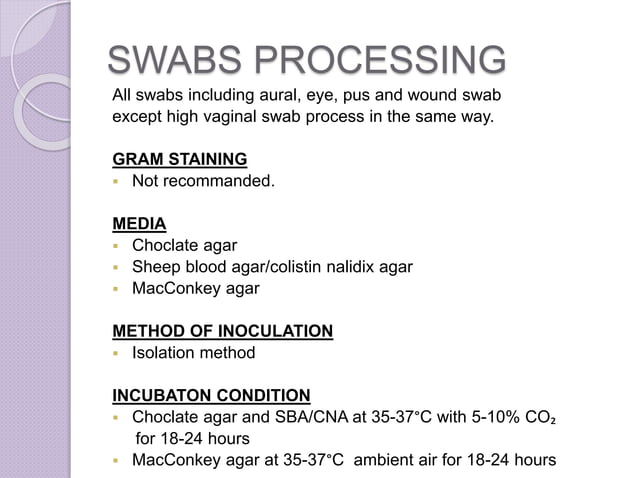 Microbiologica Samples processing | PPTX | Chemistry | Science