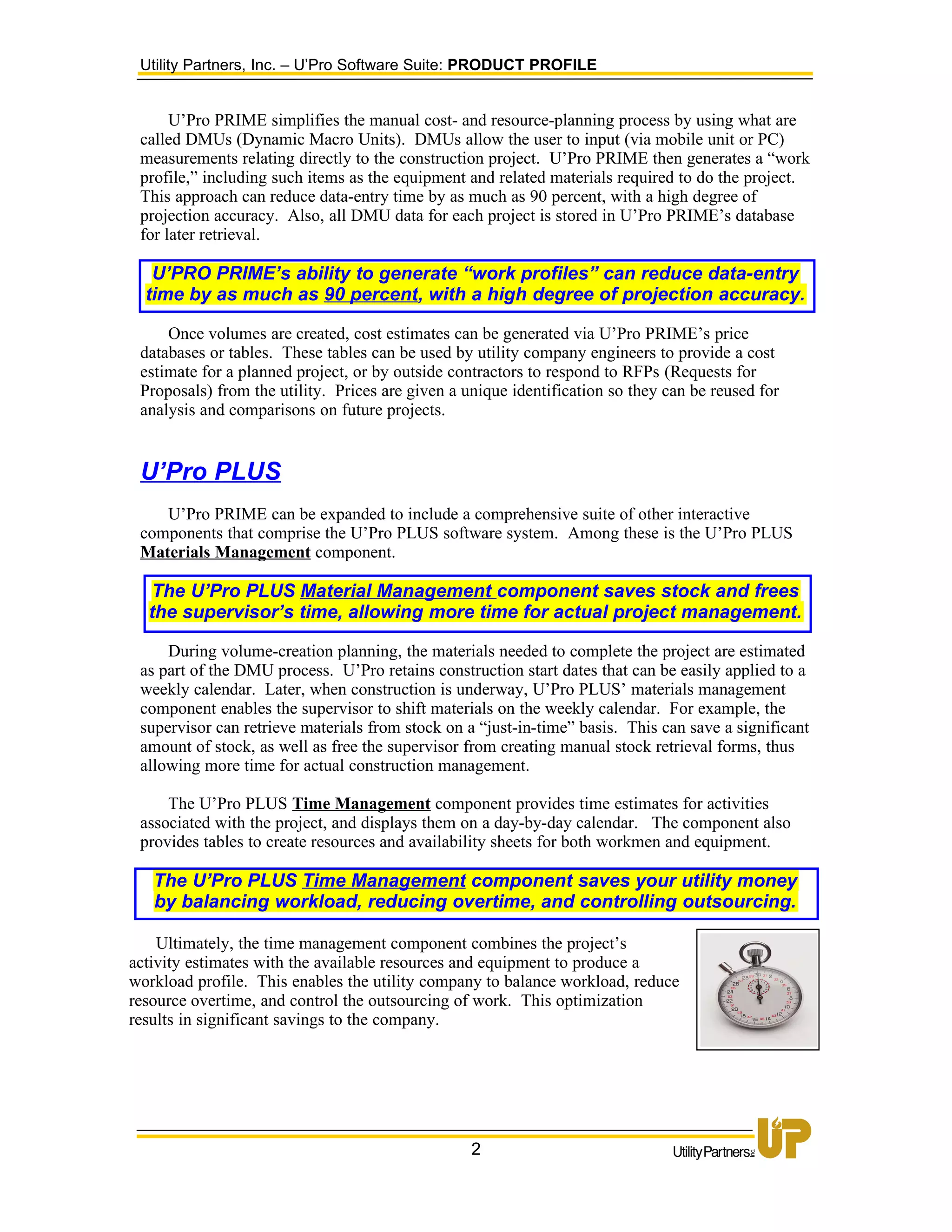 Sample Product Profile | DOC