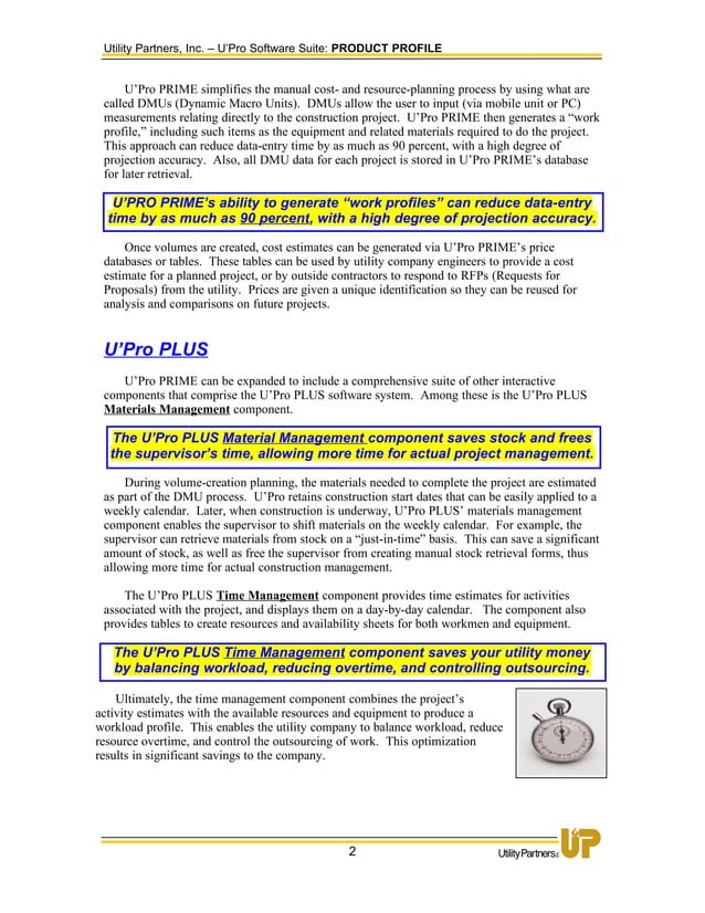 Sample Product Profile | DOC | Databases | Computer Software and Applications