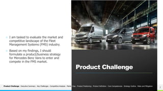 Mercedes Product Strategy Deck | PPT