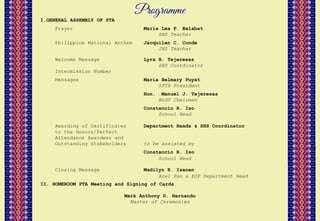 Sample Program for Quarterly Portfolio Day.pptx