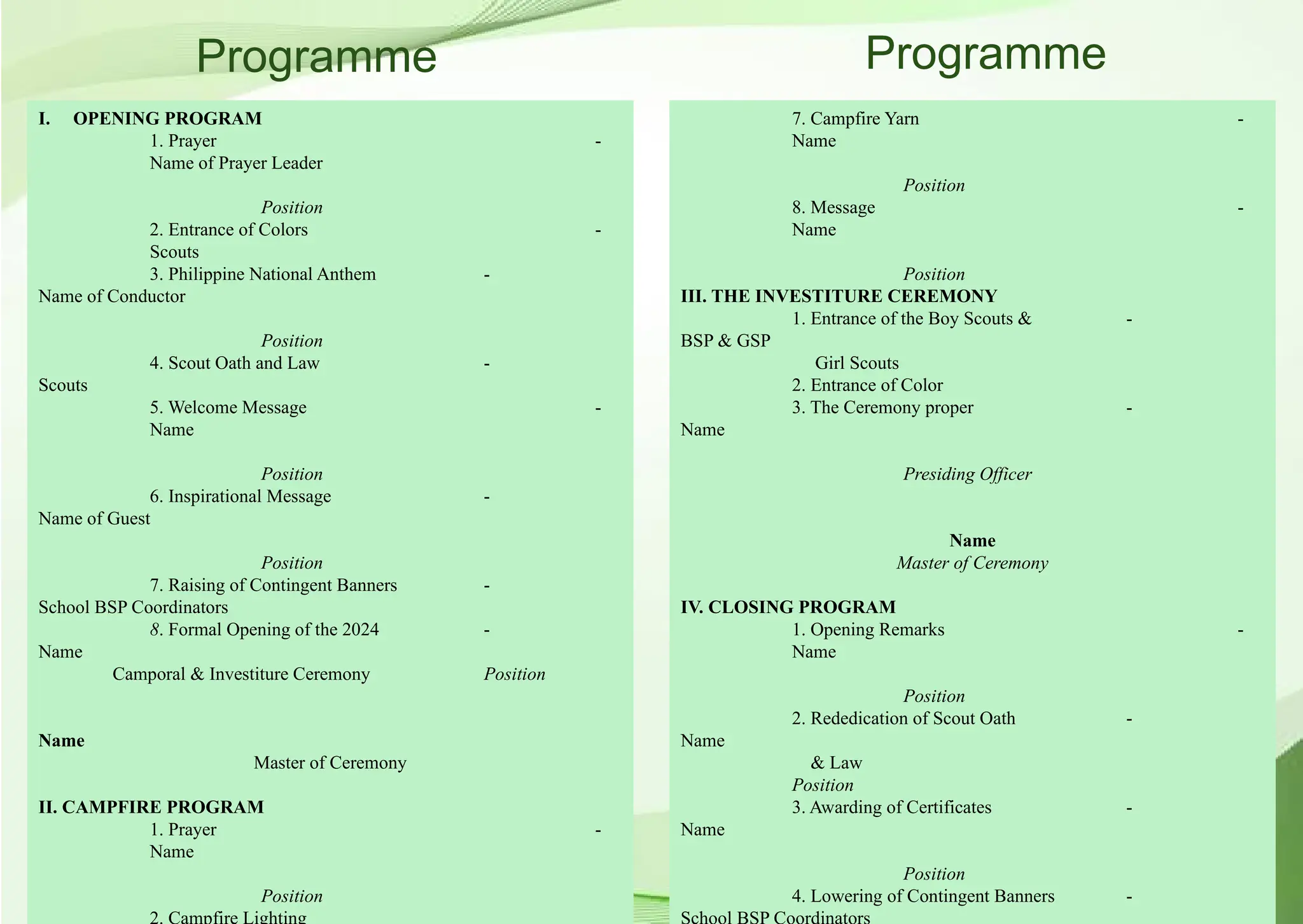 SAMPLE PROGRAM FOR CAMPORAL AND INVESTITURE CEREMONY.pptx