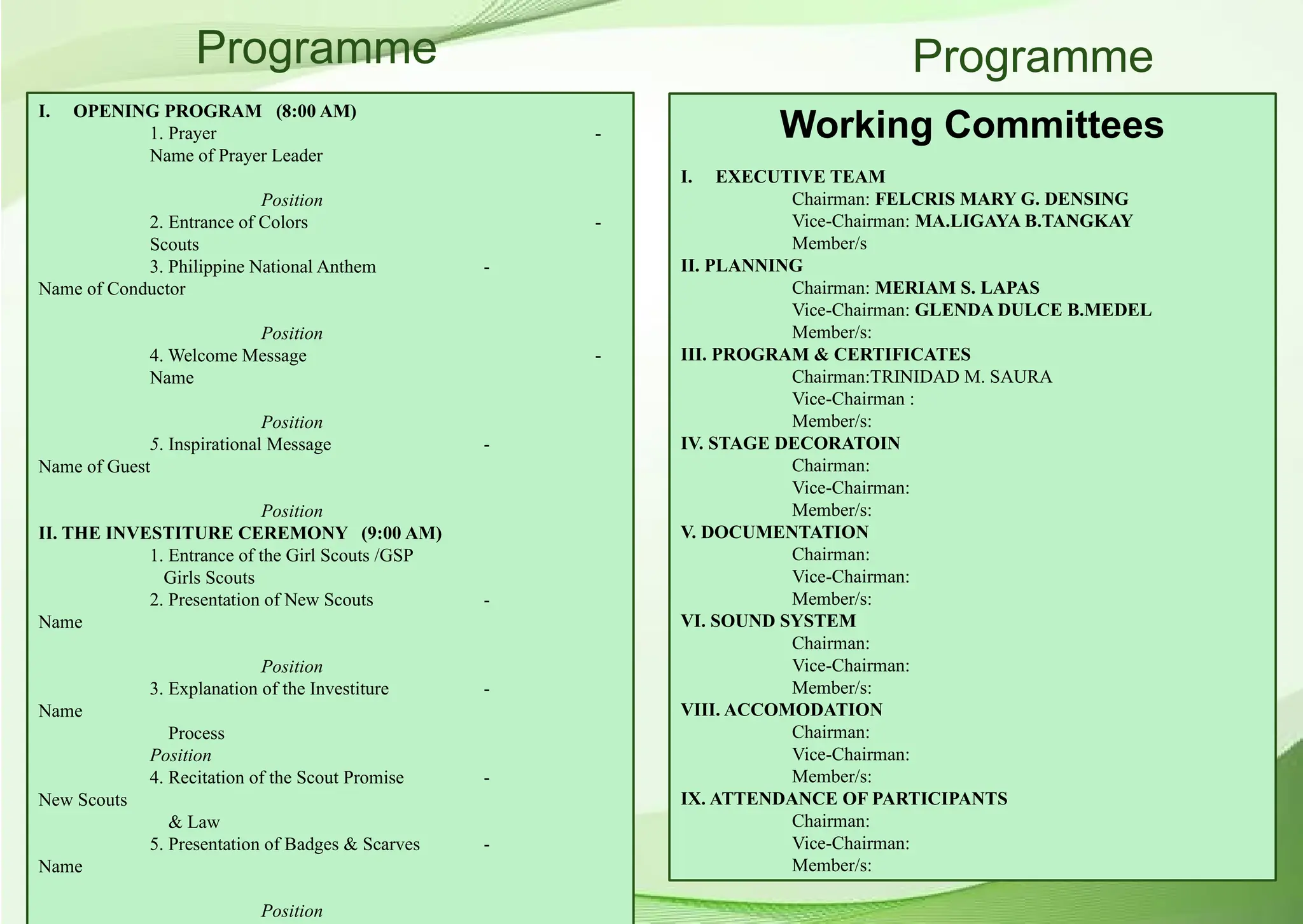 SAMPLE PROGRAM FOR INVESTITURE CEREMONY.pptx