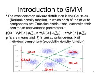 Speaker Recognition using Gaussian Mixture Model | PPTX