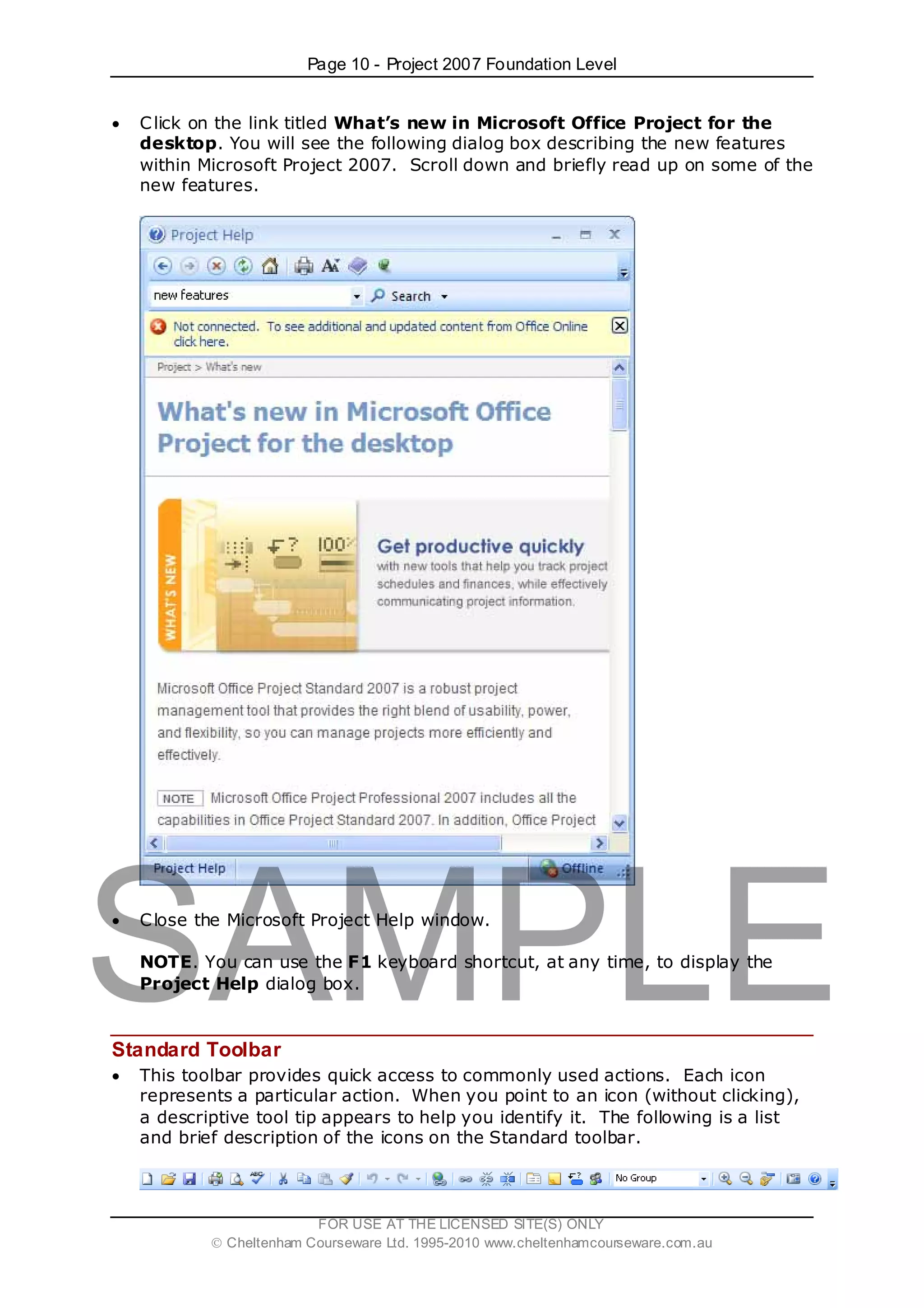 Sample project 2007_foundation_manual | PDF