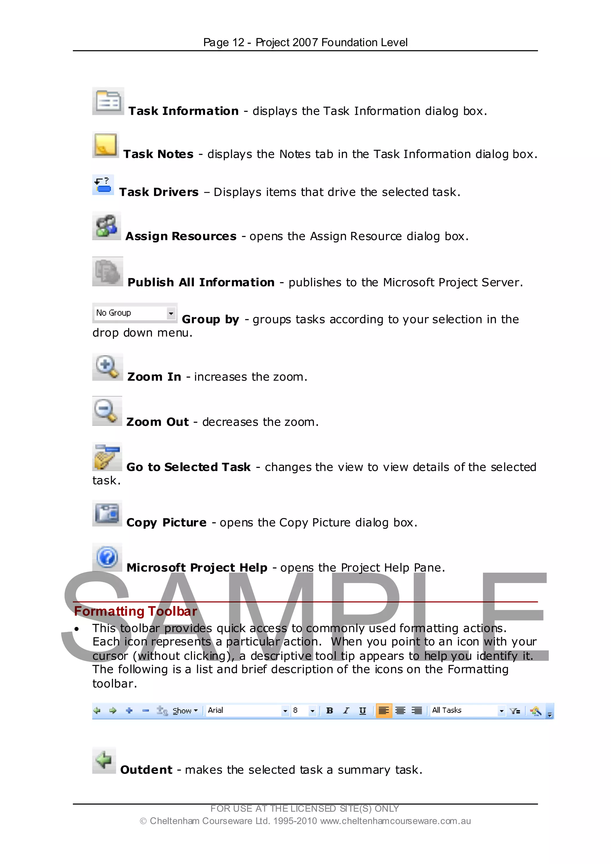 Sample project 2007_foundation_manual | PDF