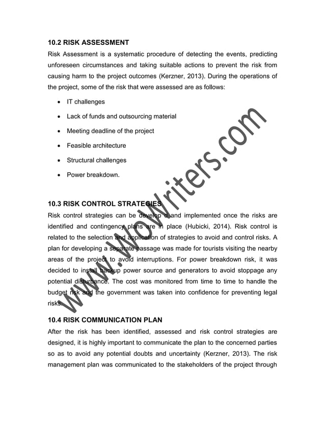 Sample project management | PDF