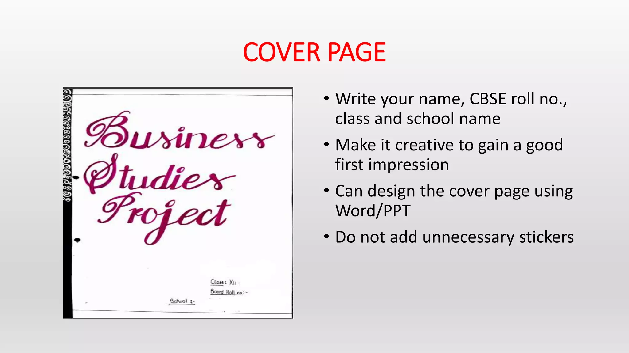 Marketing Project Business Studies Class 12 | PPTX