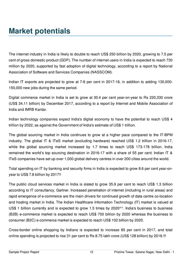 Finline sample project report for bank loan | PDF | Internet | Computing