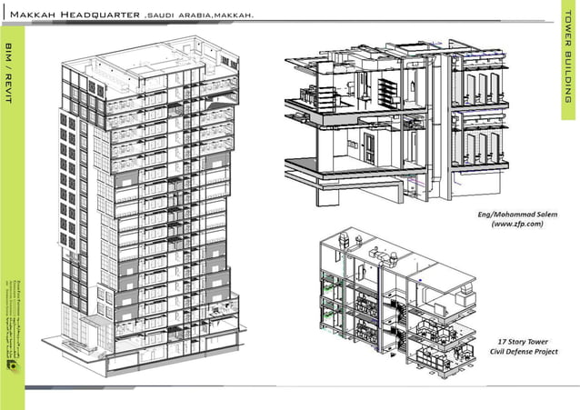 Sample of my Projects using Revit Structure | PDF