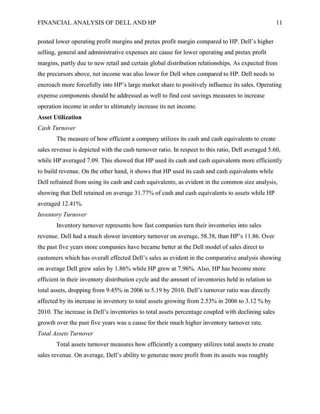 Sample project with pro forma analysis