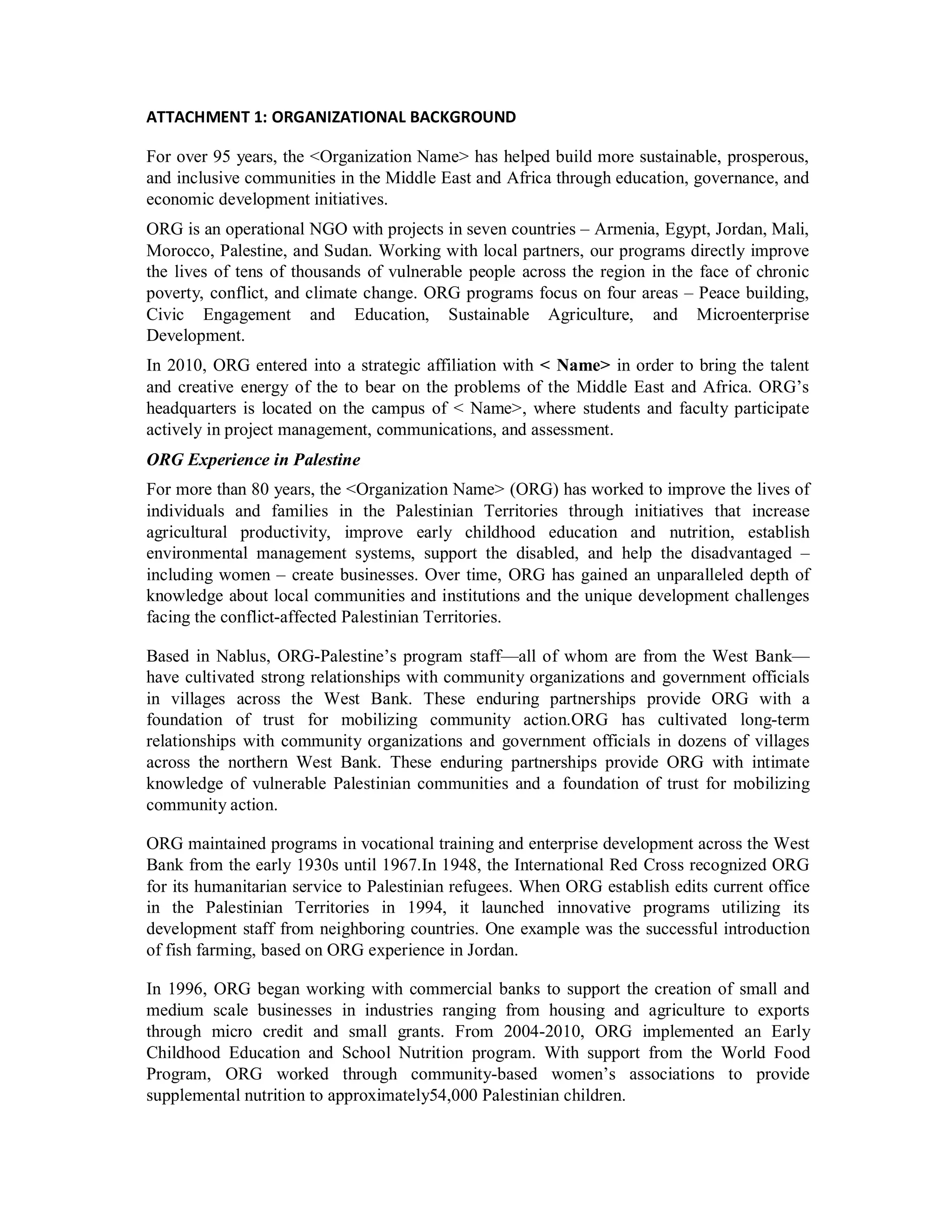 Sample proposal on women's microenterprise development | PDF