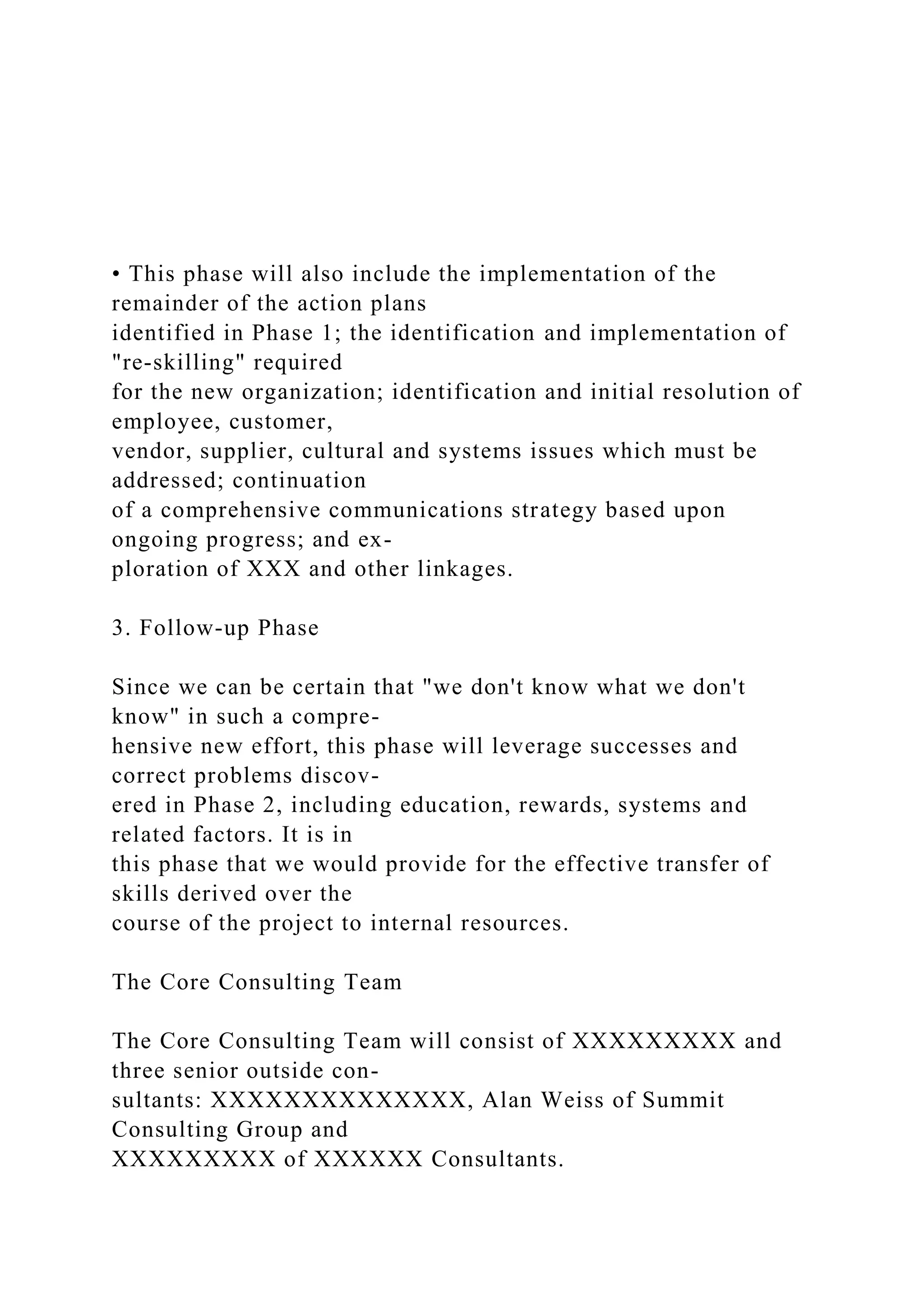 Sample Proposals The following samples don’t .docx