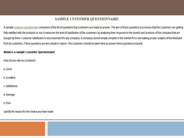 Sample Questionnaire With Introduction New Sample Z