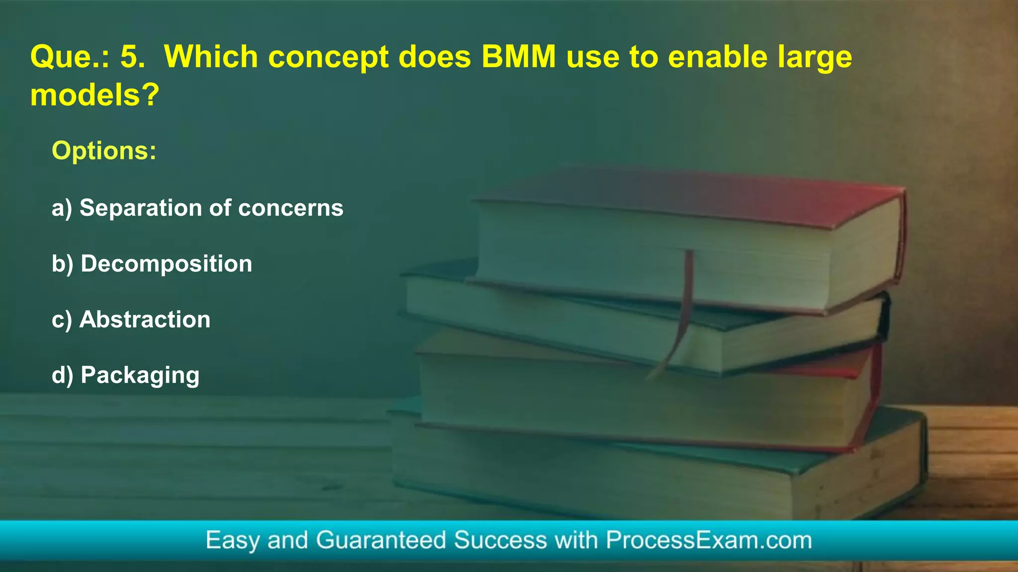 [Sample Question] OMG OCEB 2 Fundamental (OMG-OCEB2-FUND100) Certification | PDF