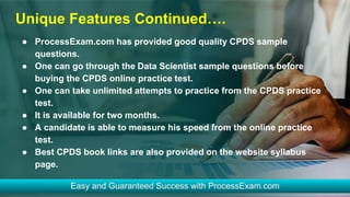 [Sample Question] Pega Certified Data Scientist (CPDS) Exam | PPT