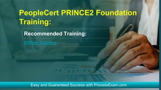 [Sample Question] PeopleCert PRINCE2 Foundation Certification | PDF