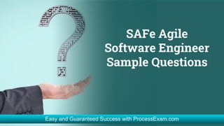 [Sample Question] SAFe Agile Software Engineer (ASE) Exam | PPT