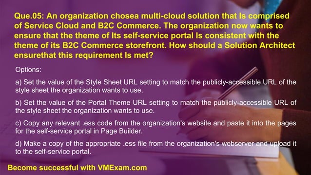 [sample Questions] Salesforce B2c Solution Architect Exam Ppt