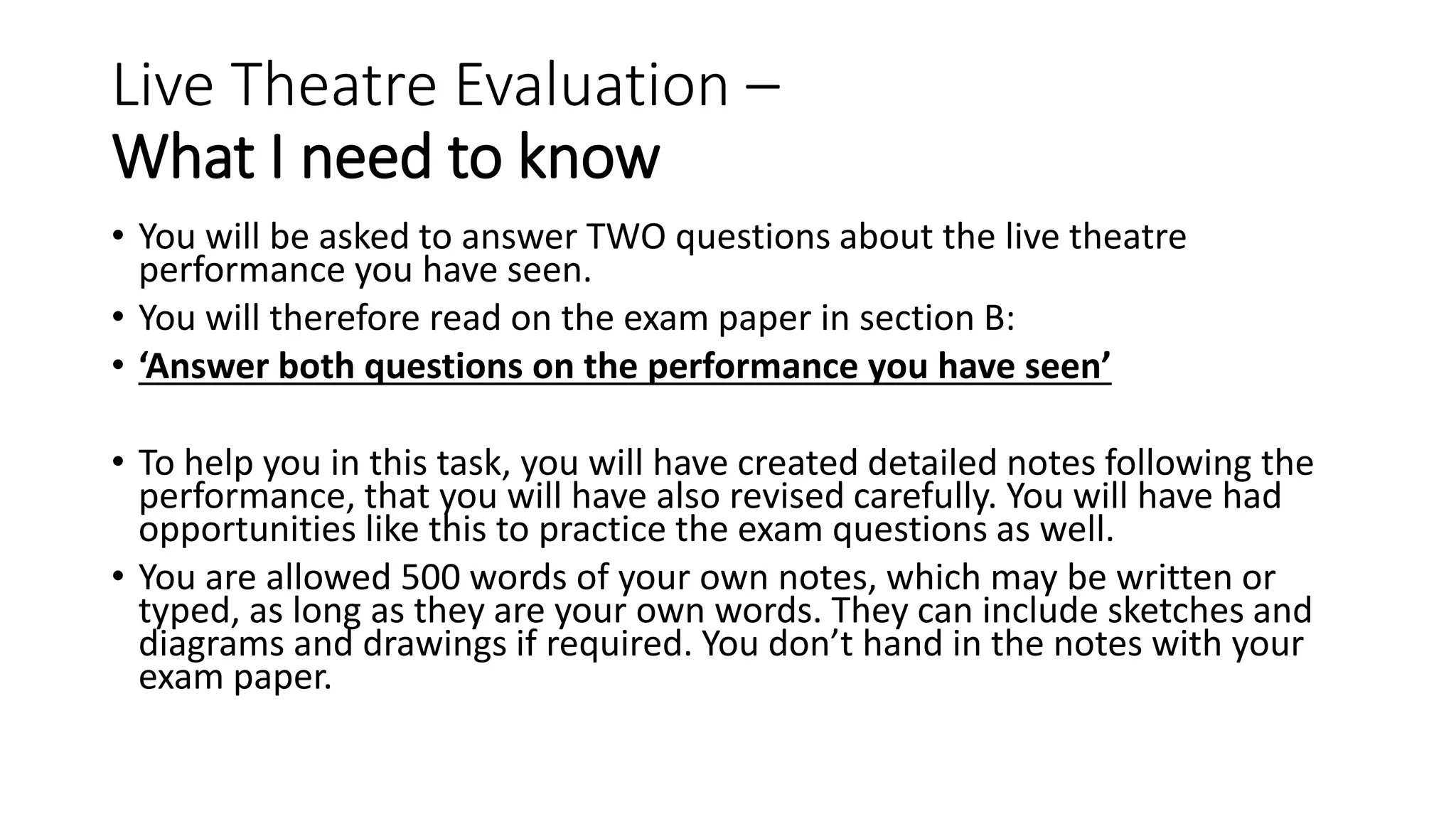 Sample questions section B | PPTX