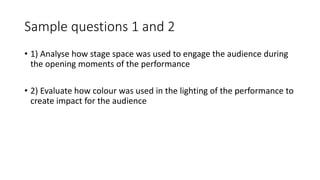Sample questions section B | PPTX