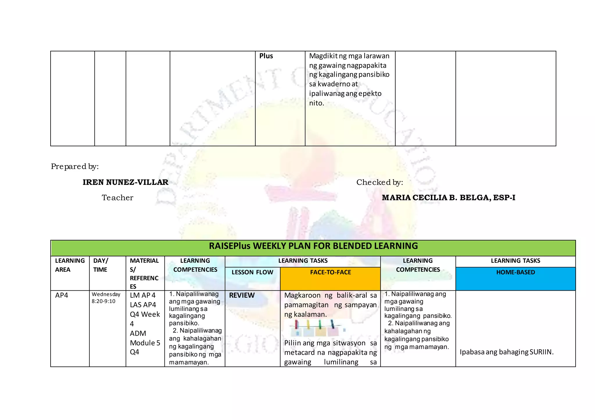 Sample_RAISEInstructional-Plan-in-AP4Q4.docx