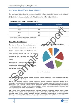 Sample report final market size - bakery products | PDF | Management ...