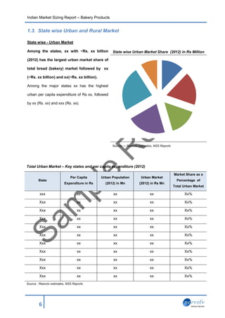 Sample report final market size - bakery products | PDF | Management ...